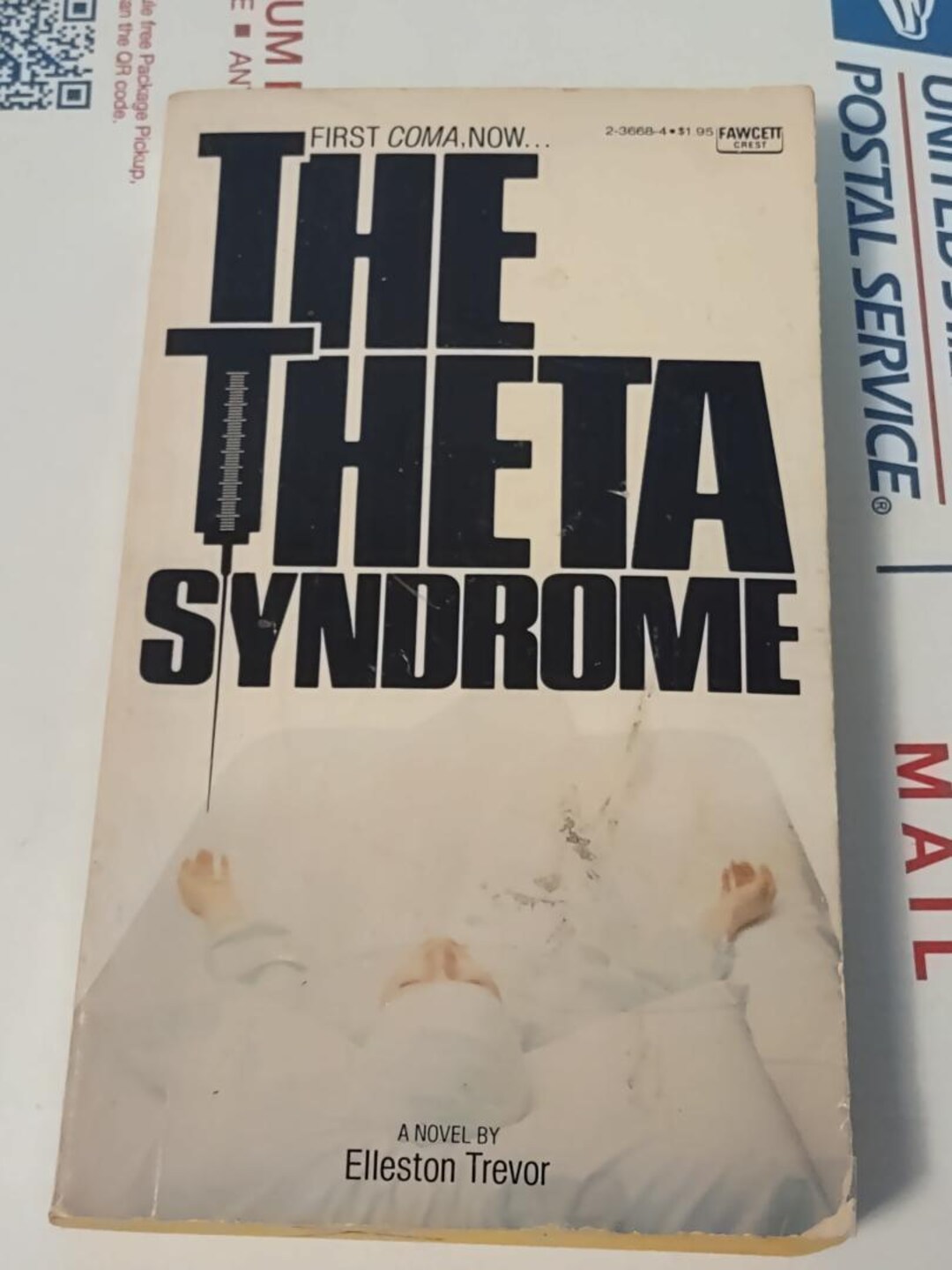 Theta Syndrome: Elleston Trevor Medical Thriller, 1978 Fawcett Crest - Etsy