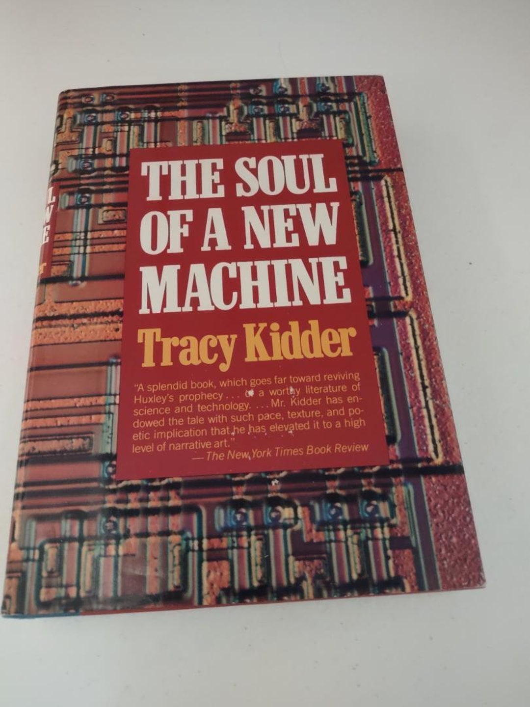 The Soul of a New Machine by Tracy Kidder 1981 HCDJ, ISBN 9780316491709 ...