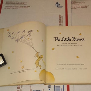 Antoine De Saint-exupery; the Little Prince. 1943 First Edition Dust ...