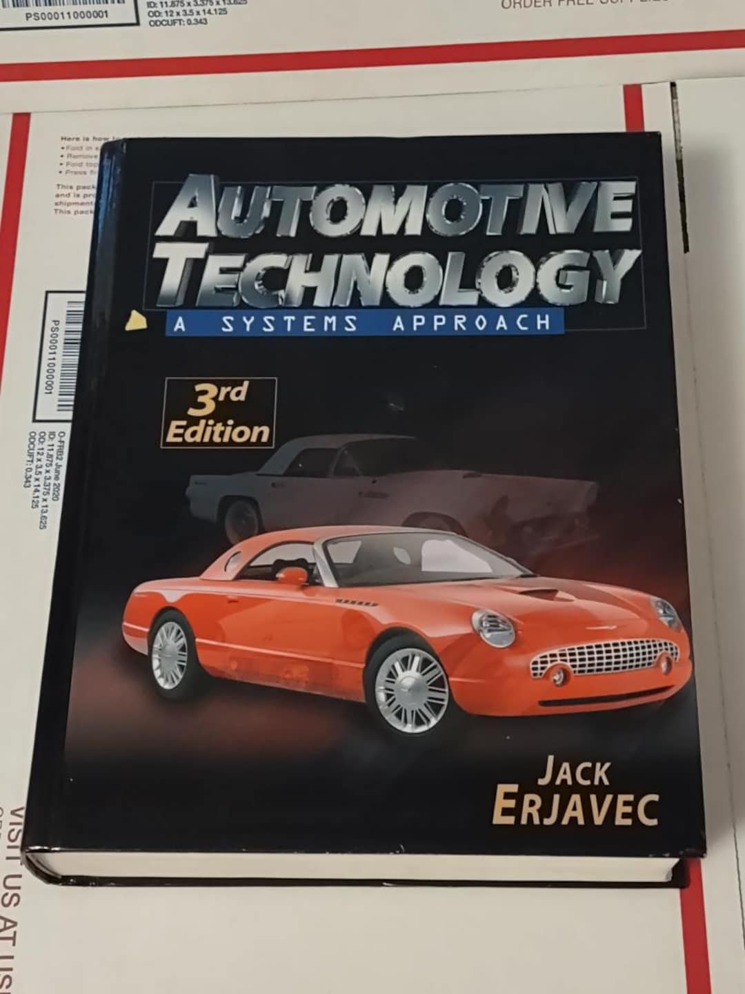 Automotive Technology Textbook: Jack Erjavec, 3rd Edition, Illustrated ...