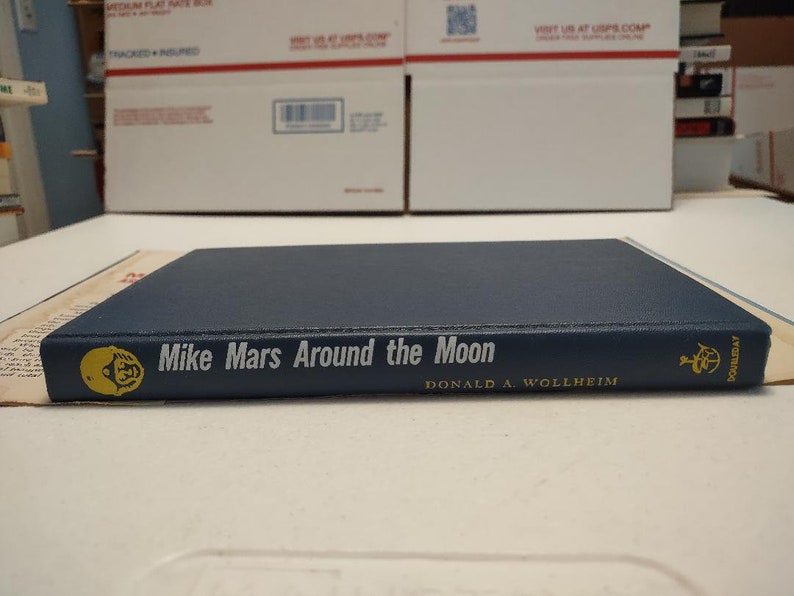 First Edition 1964 Mike Mars Around the Moon by Donald A. | Etsy