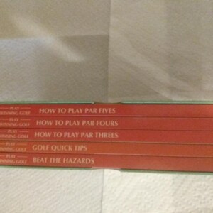 New First Edition - Play Winning Golf Box Book Set of Five Golf Skills ...