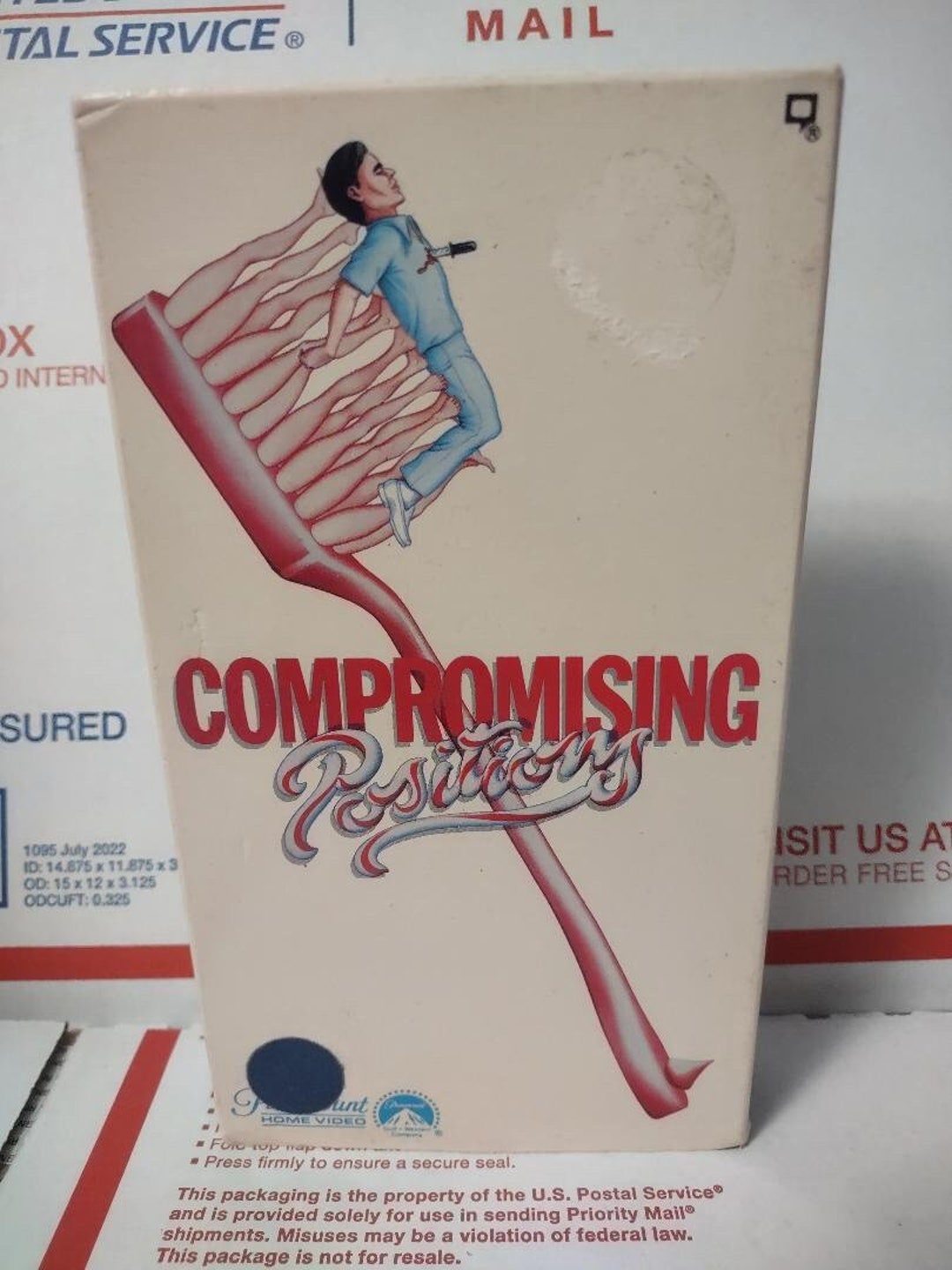 Compromising Positions VHS 1985 First Release, Comedy With Susan ...