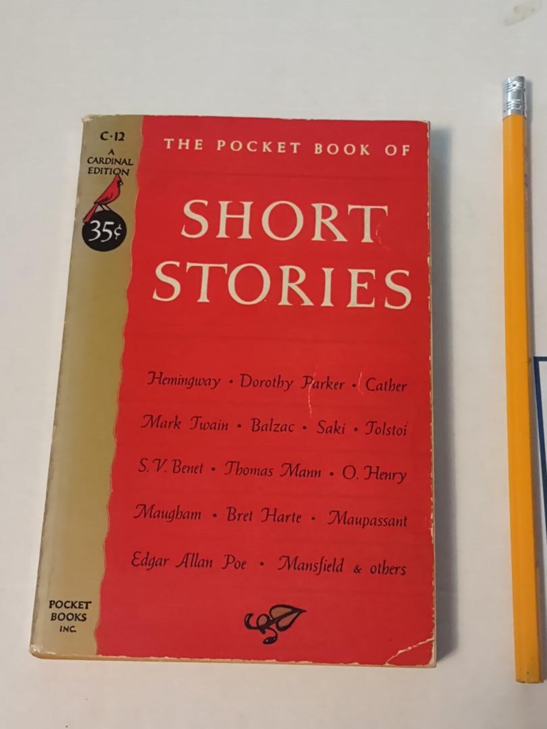 The Pocket Book of Short Stories, 9th Print 1955 Mass Market Paperback ...