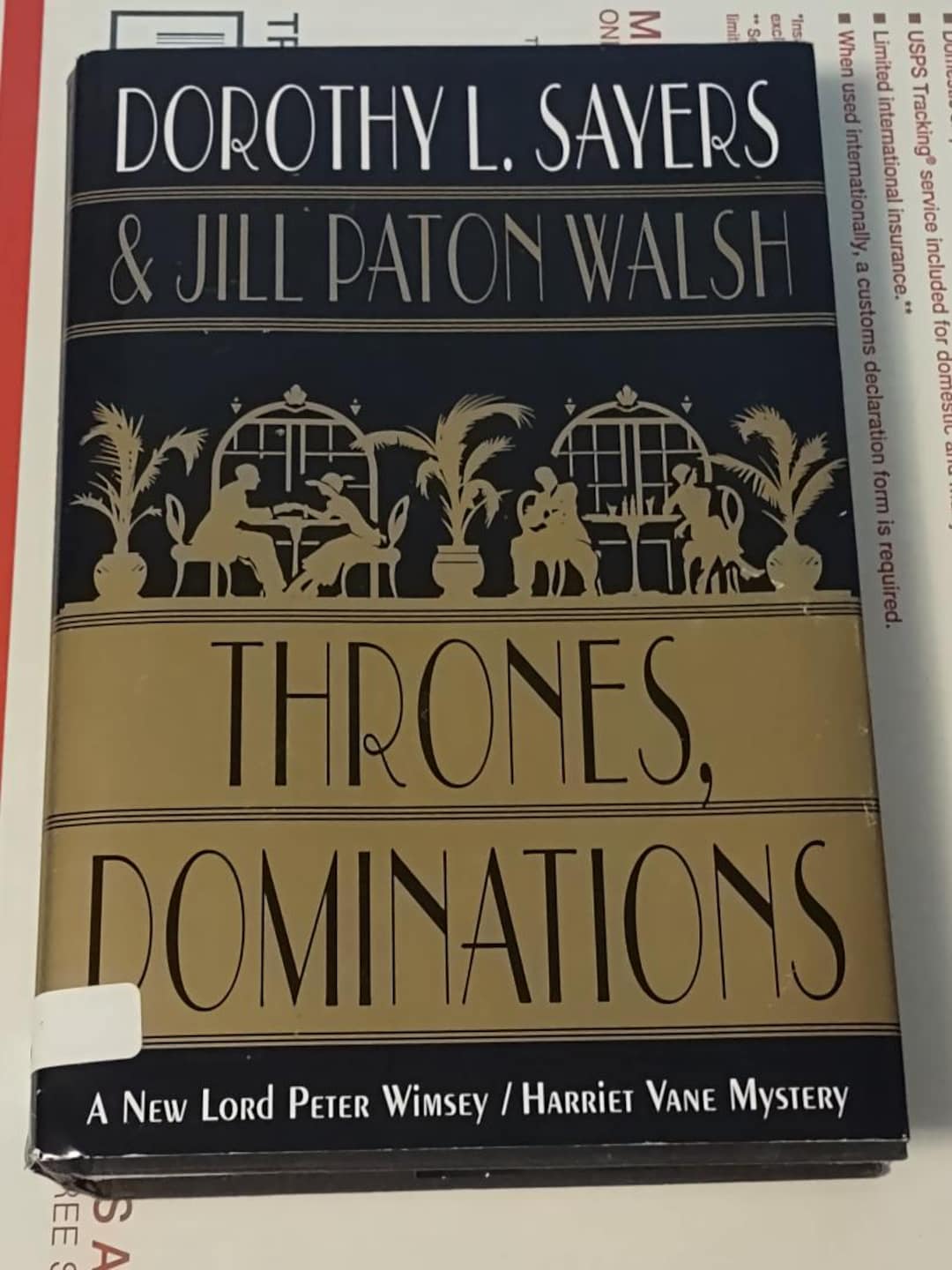 Thrones, Dominations: A Lord Peter Wimsey / Harriet Vane Mystery 1998 ...