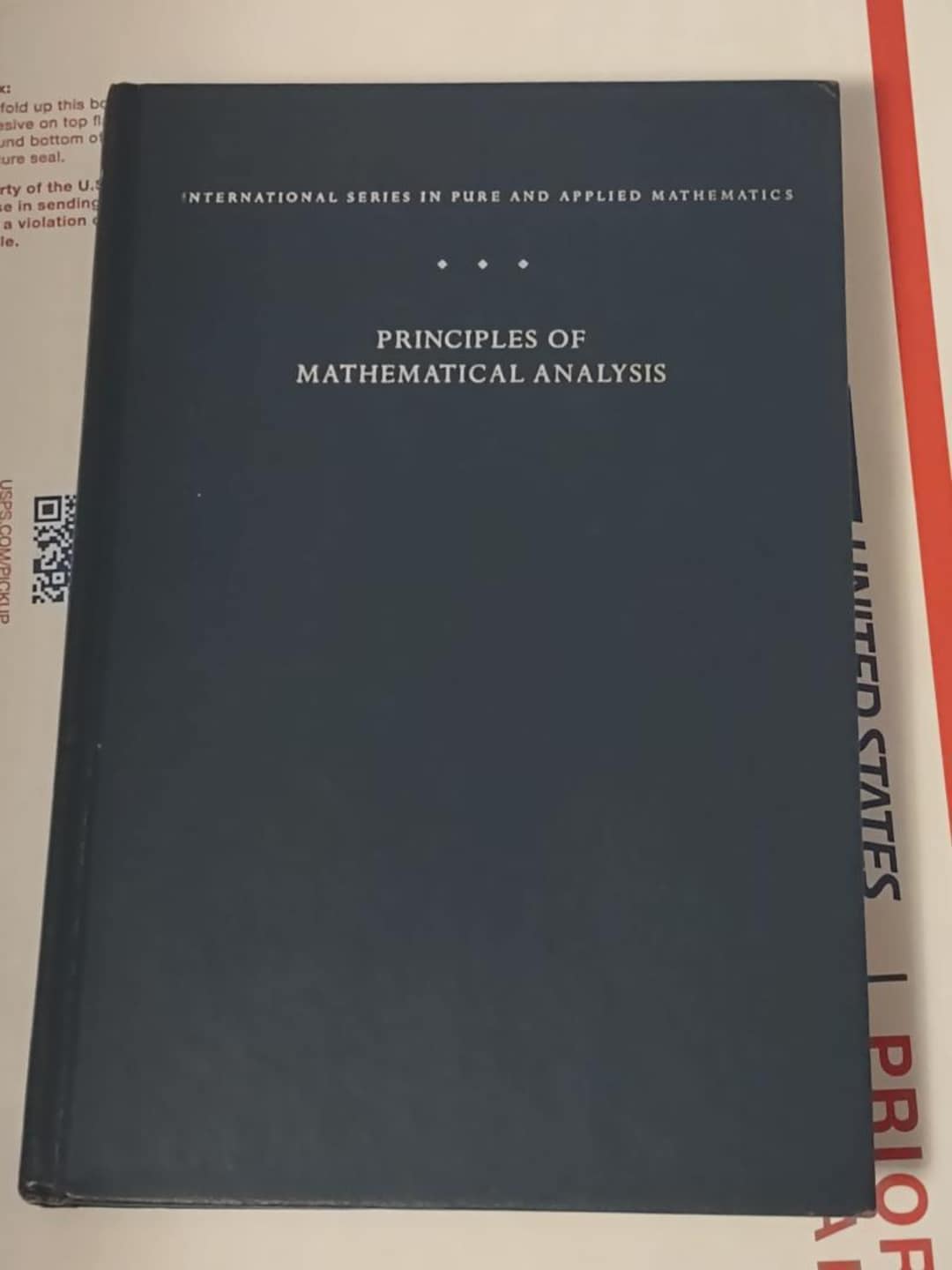 Principles of Mathematical Analysis international Series in Pure and ...