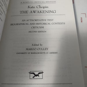 Norton Critical Editions Ser.: the Awakening by Kate Chopin 1994 Trade ...