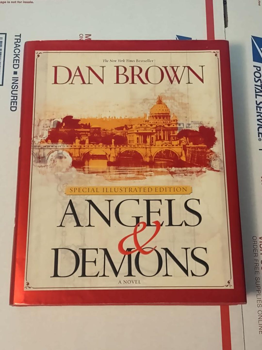 Angels and Demons: Special Illustrated Collector's Edition 2005 Hardcover Dan Brown First Print ...