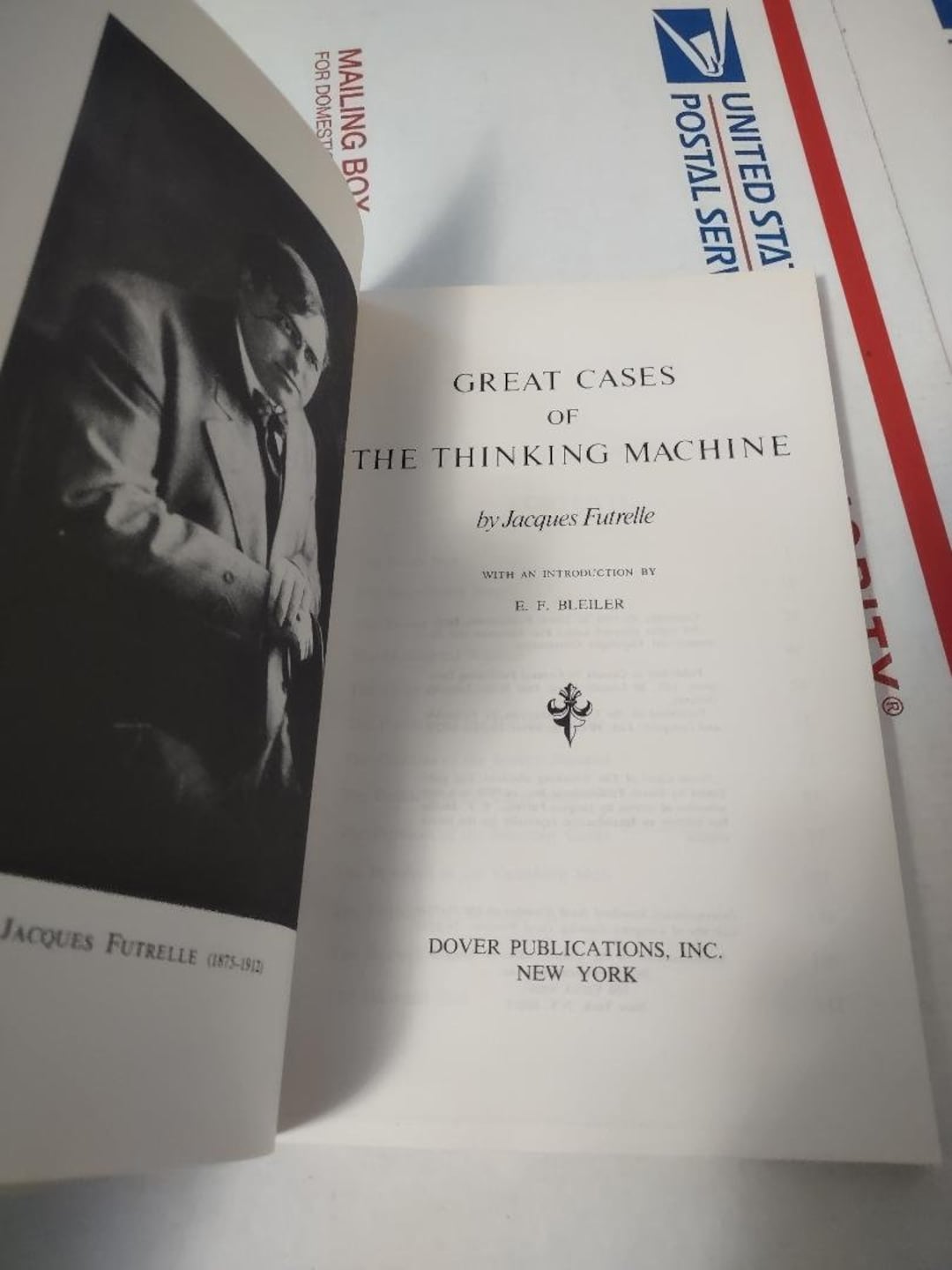 Like New - Great Cases of the Thinking Machine by Jacques Futrelle 1976 ...