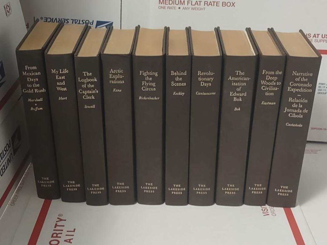 Lakeside Press Classics: History Book Set, 1993-2002 - Etsy