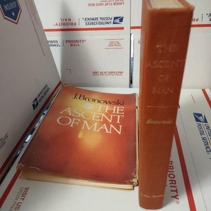 The Ascent of Man by Jacob Bronowski 1973 Hardcover Book Club Edition ...