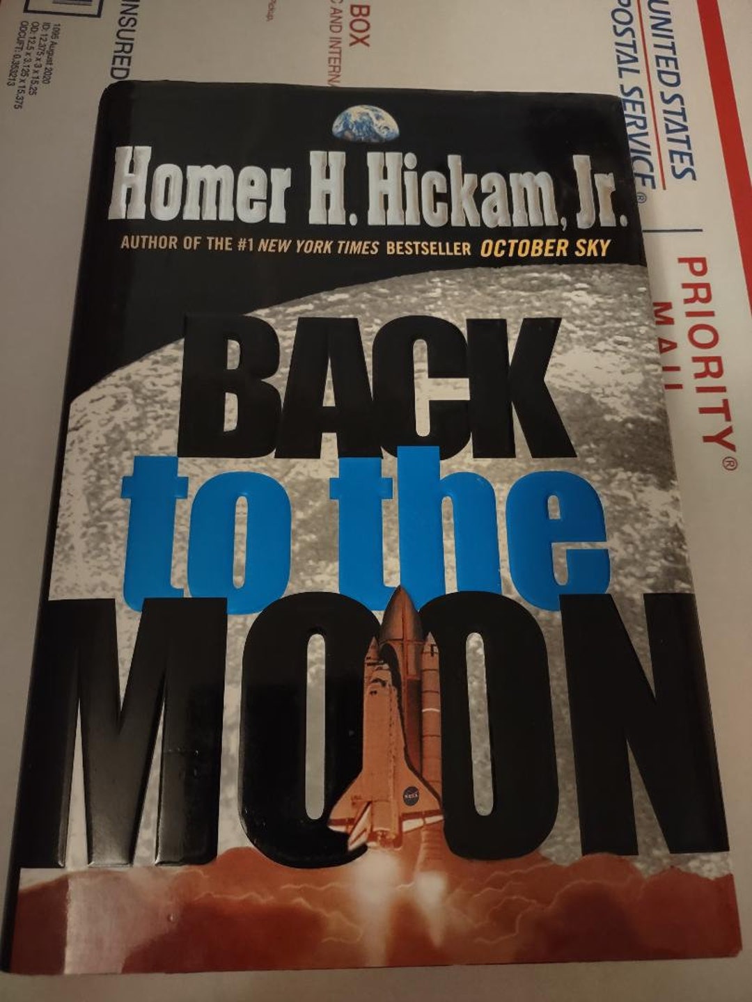 Signed Back to the Moon by Homer H. Hickam Jr. 1999 Hardcover, First ...