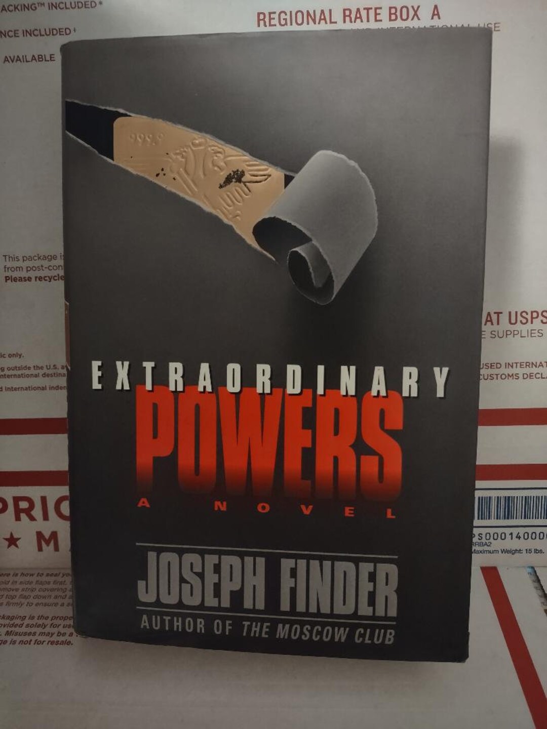 Extraordinary Powers by Joseph Finder 1st Edition and 2nd Print 1994 HC ...