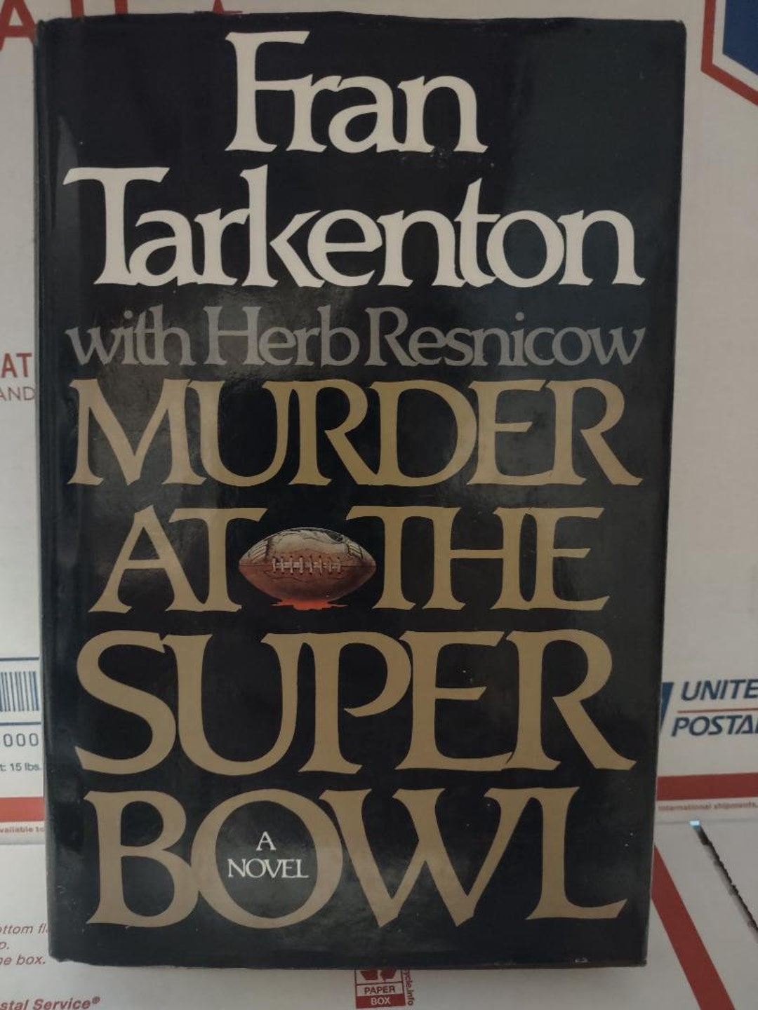 Murder at the Super Bowl 1986 First Printing, HCDJ by Fran, Resnicow ...