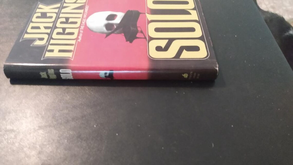 First Edition - SOLO by Jack Higgins Book Club Edition HCDJ Copyright ...