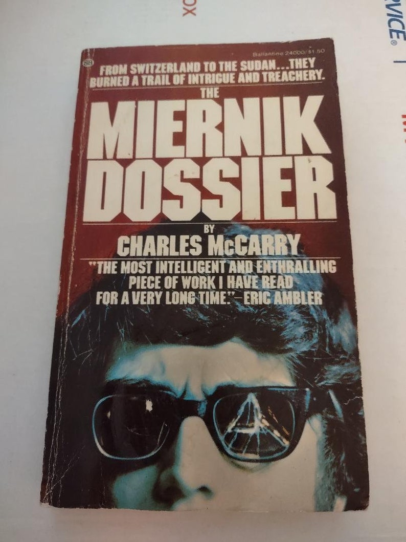 The Mernik Dossier by Charles Mccarry First Edition Paperback - Etsy