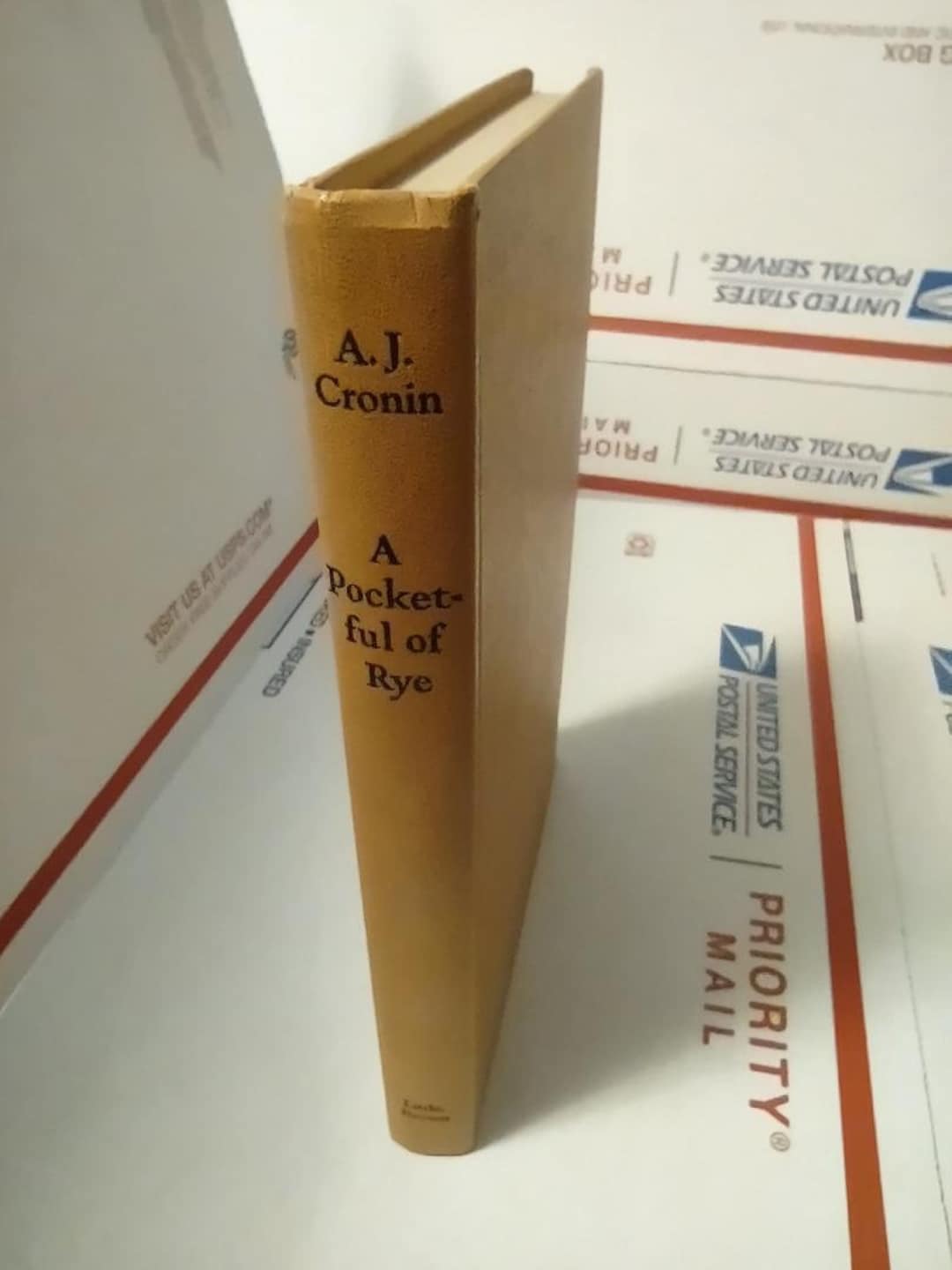 A Pocketful of Rye by A.J. Cronin, Little Brown & Company 1969 ...