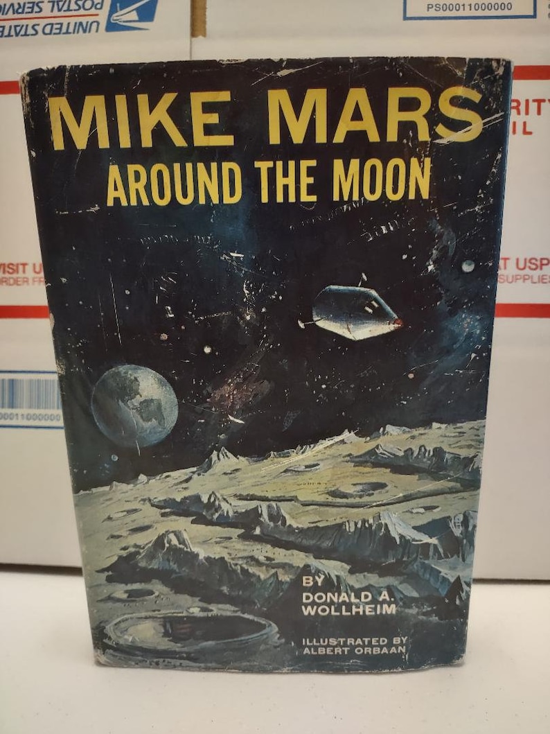 First Edition 1964 Mike Mars Around the Moon by Donald A. | Etsy