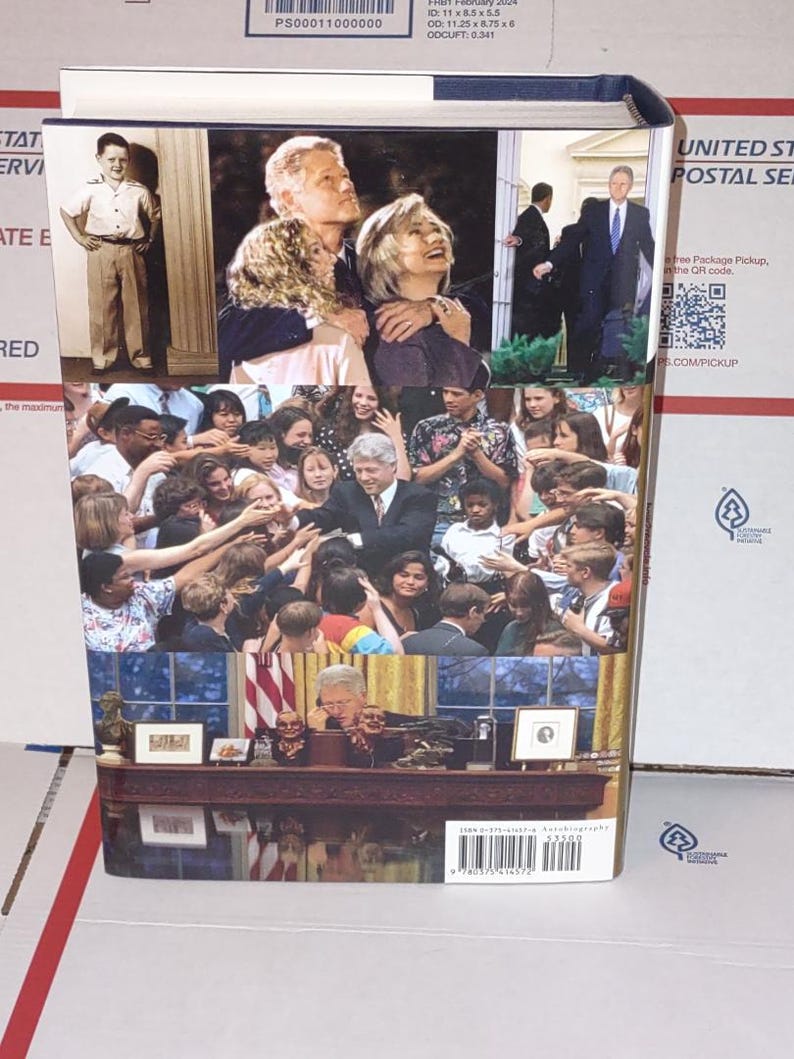My Life by Bill Clinton: Rare First Edition Autobiography, 2004 - Etsy