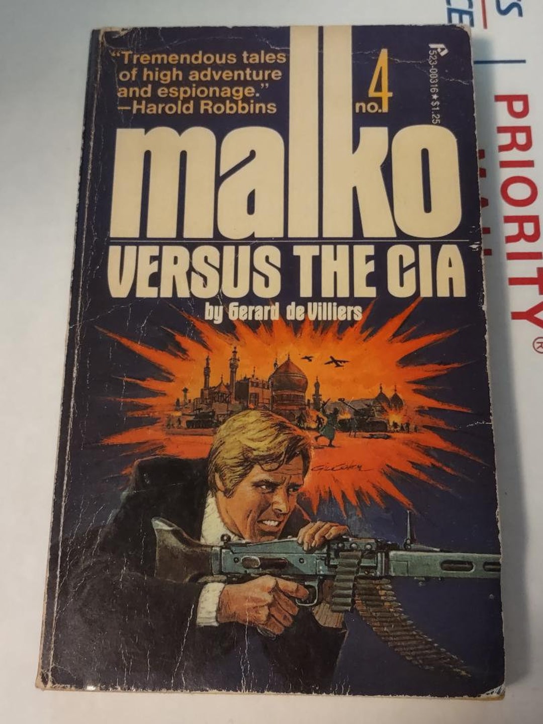 Malko Versus the CIA #4 (MALKO SERIES) by Gerard De Villiers 1st ...