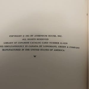 The Making of the President 1960 by Theodore H. White 1961 Hardcover ...
