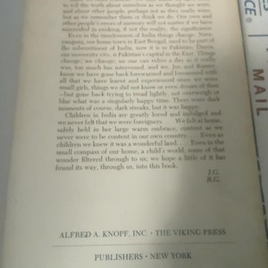 Two Under the Indian Sun by Jon & Rumer Godden 1966 Hardcover/dj True ...