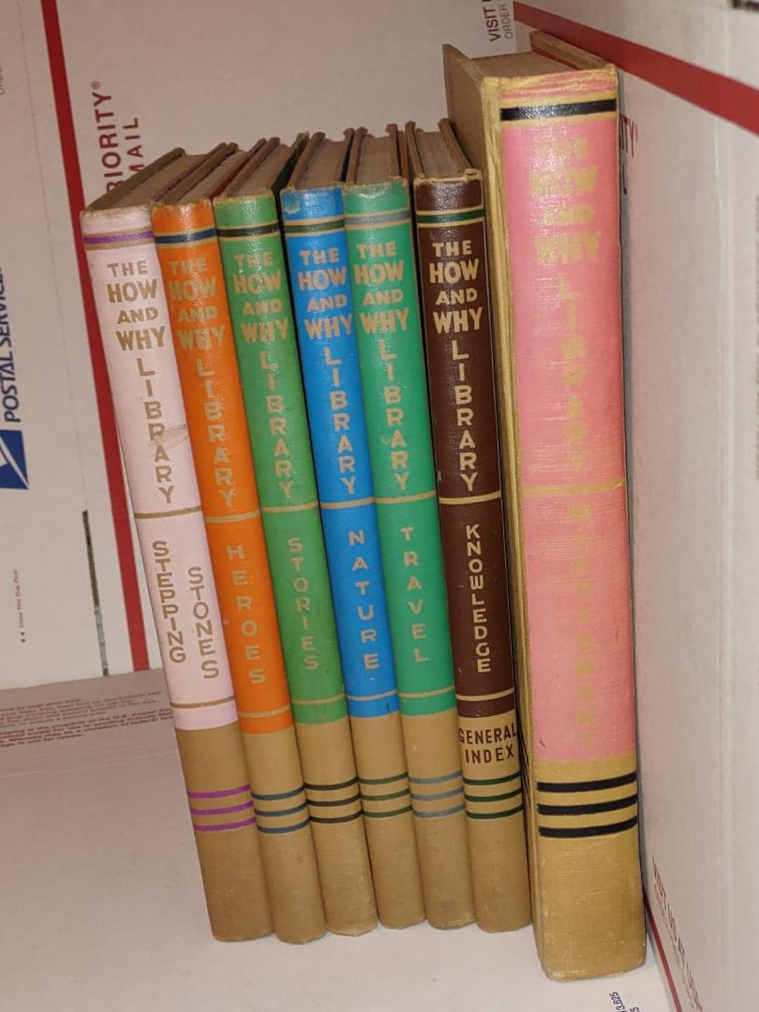 Rare Vintage Books - How and Why Library Lot 7 Hardcover Books 1955 ...