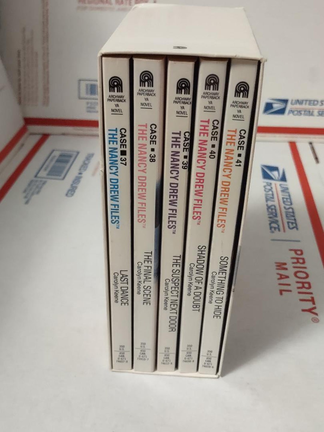 The Nancy Drew Files Gift Set 2: Box Set 37-41 Teen Detective Books by ...