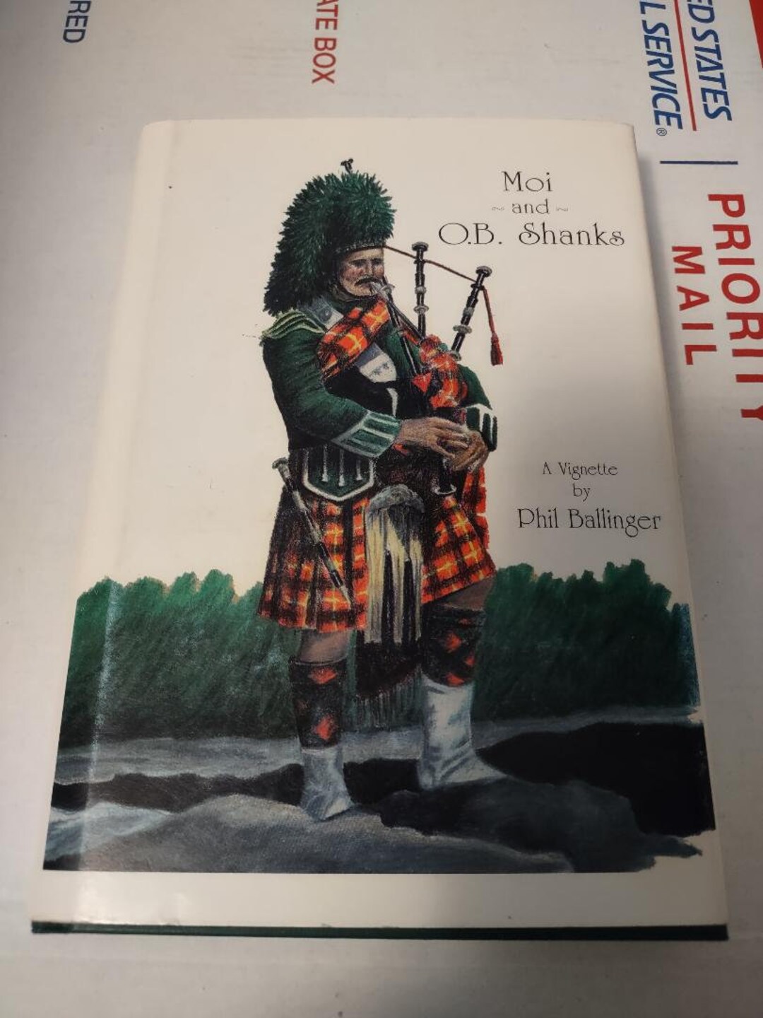 SIGNED - Moi and O.B. Shanks, A Golf Vignette Phil Ballinger, Old ...