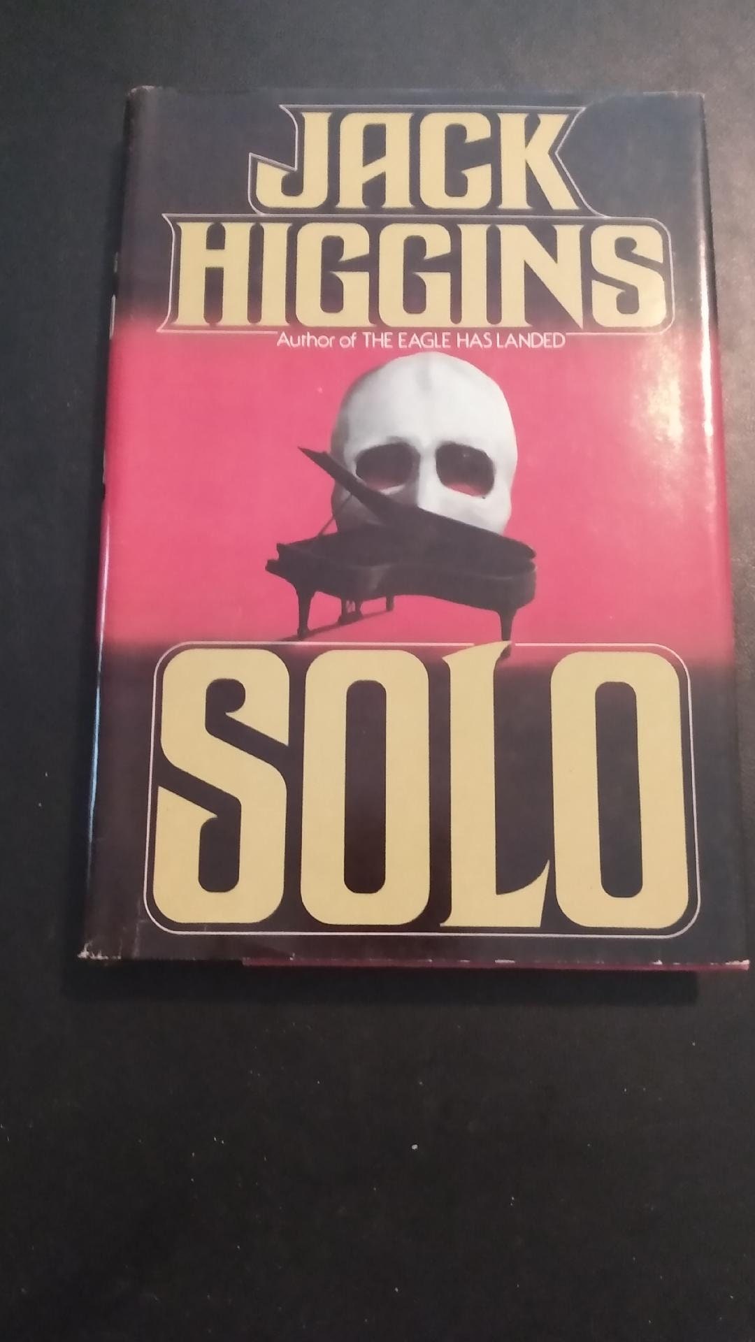 First Edition SOLO by Jack Higgins Book Club Edition | Etsy