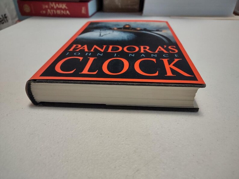 Pandora's Clock by John Nance Hardcover 1995 First Edition - Etsy