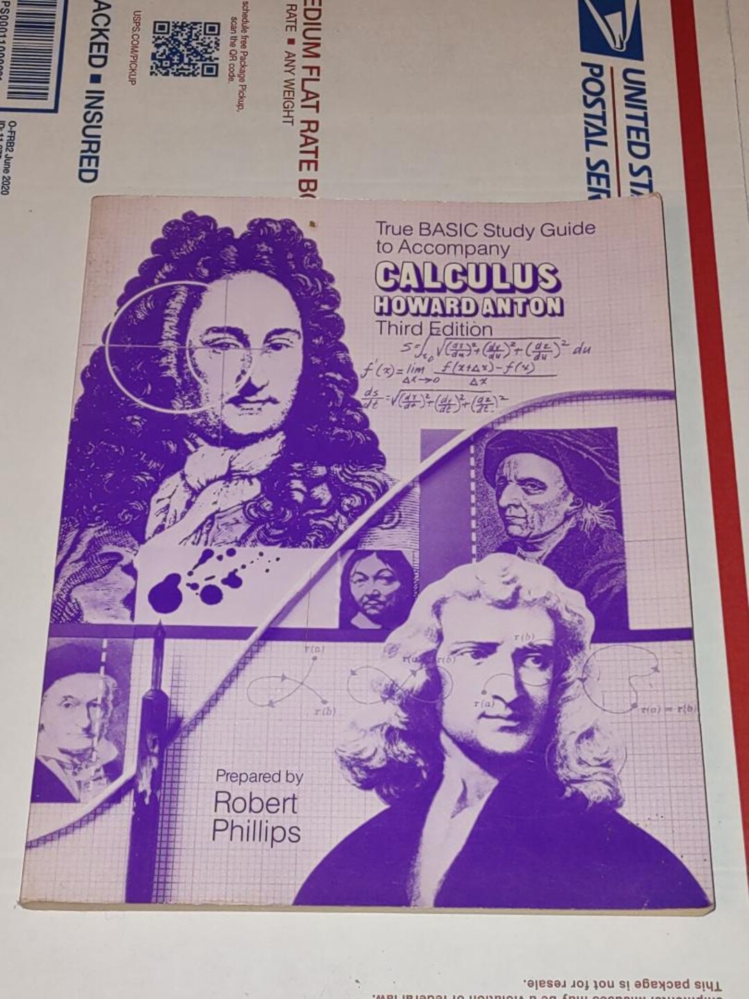 Calculus With Analytic Geometry, True BASIC Study Guide 3rd Edition 1st ...