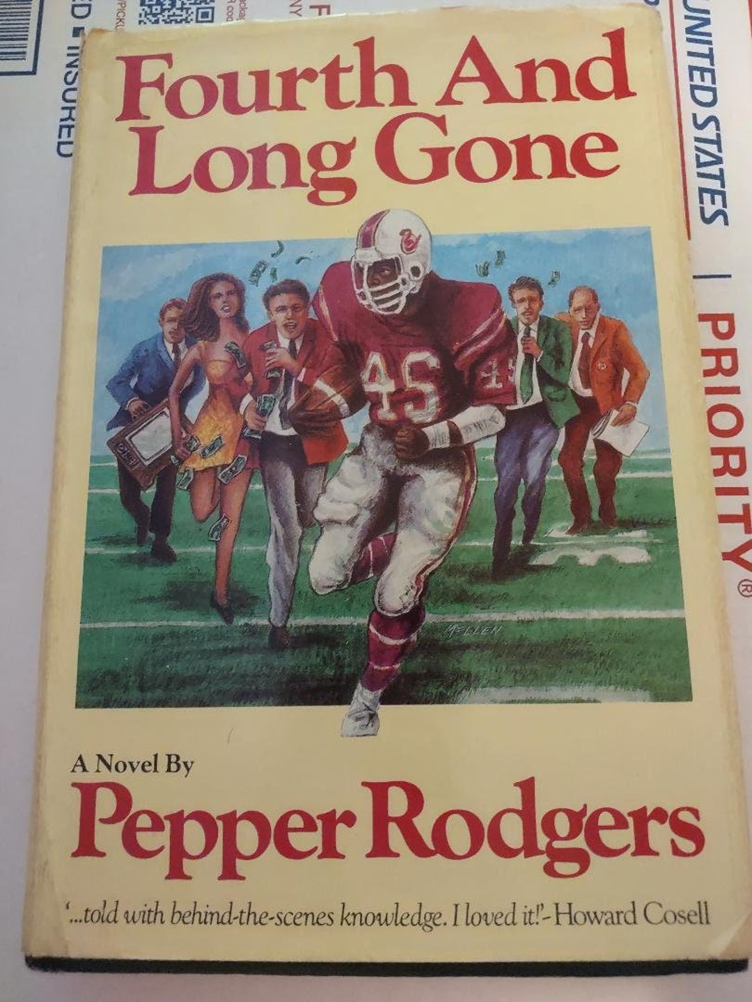 Fourth and Long Gone by Pepper Rodgers 1984 Hardcover 1st Edition ...