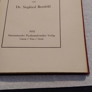 Sisyphos Oder Die Grenzen Der Erziehung. Bernfeld, Siegfried Published ...