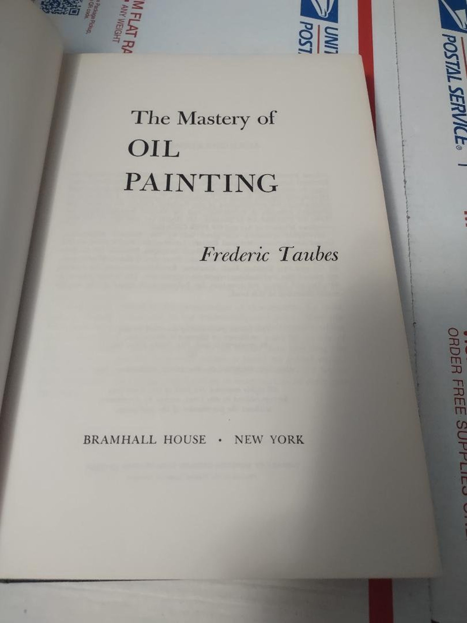 The Mastery of Oil Painting by Frederic Taubes Practical and - Etsy