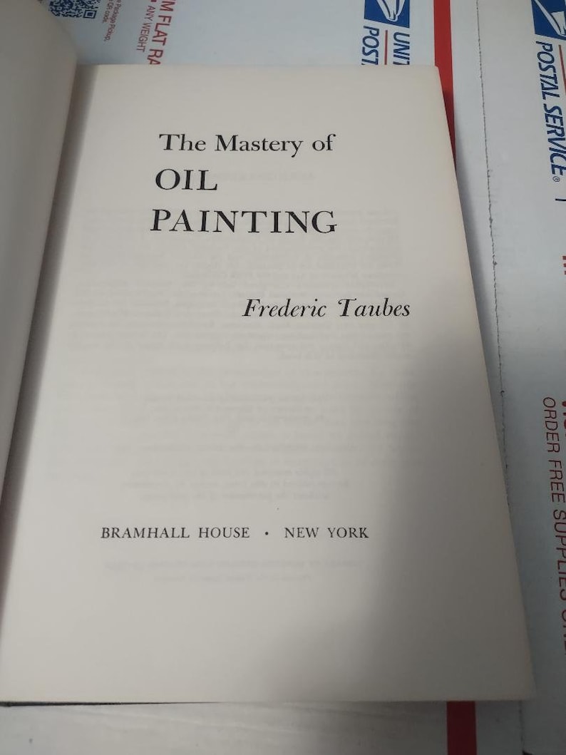 The Mastery of Oil Painting by Frederic Taubes Practical and - Etsy