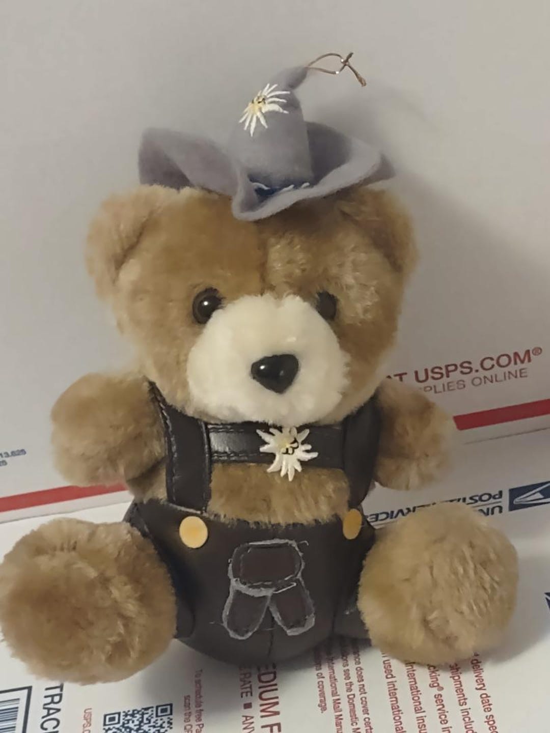 Vintage German Teddy Bear Yodels Gerhardshofen Lederhausen 1970s ...