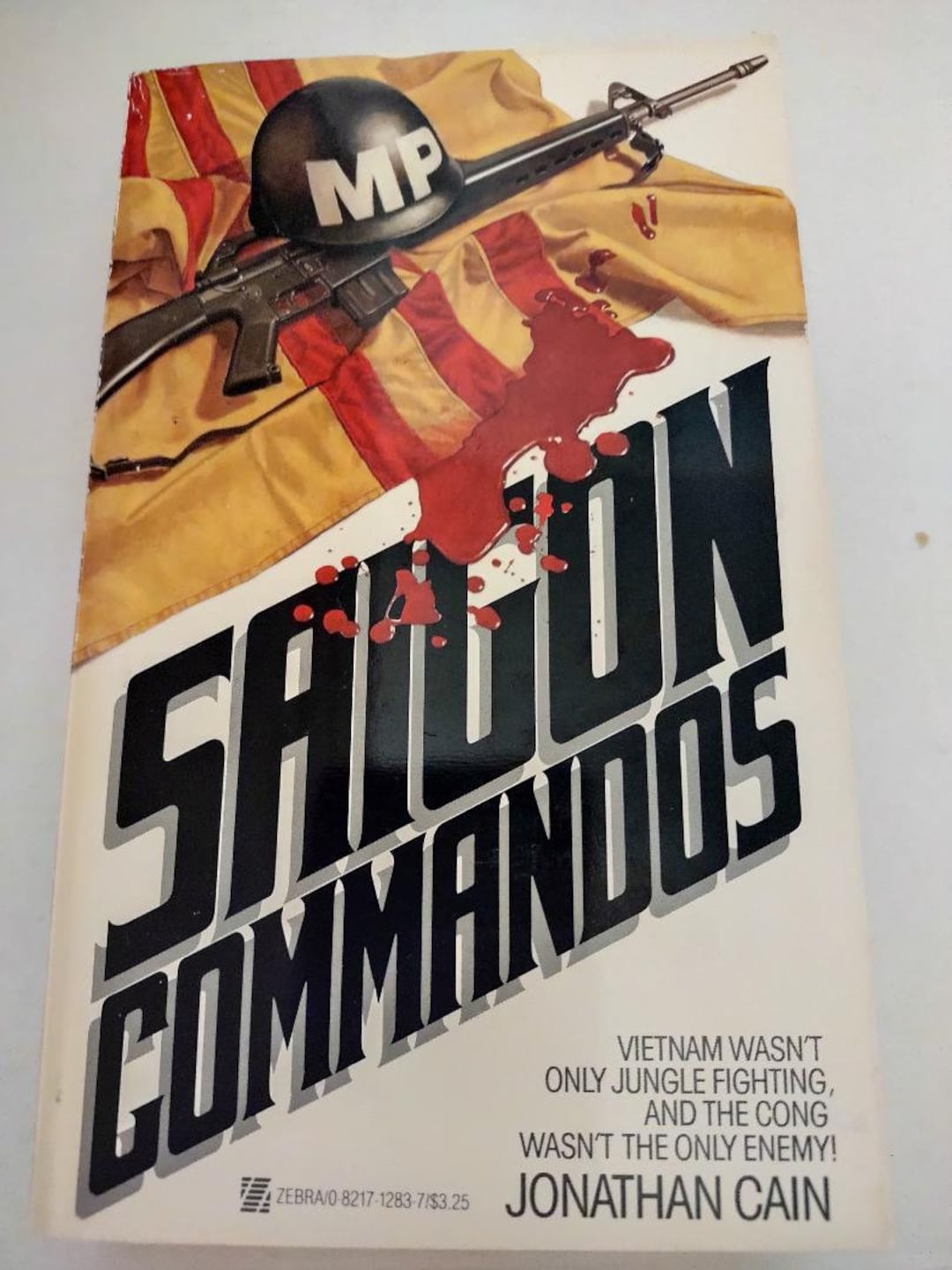 Saigon Commandos by Jonathan Cain Mass Market Paperback First Printing November 1, 1983 ISBN ...