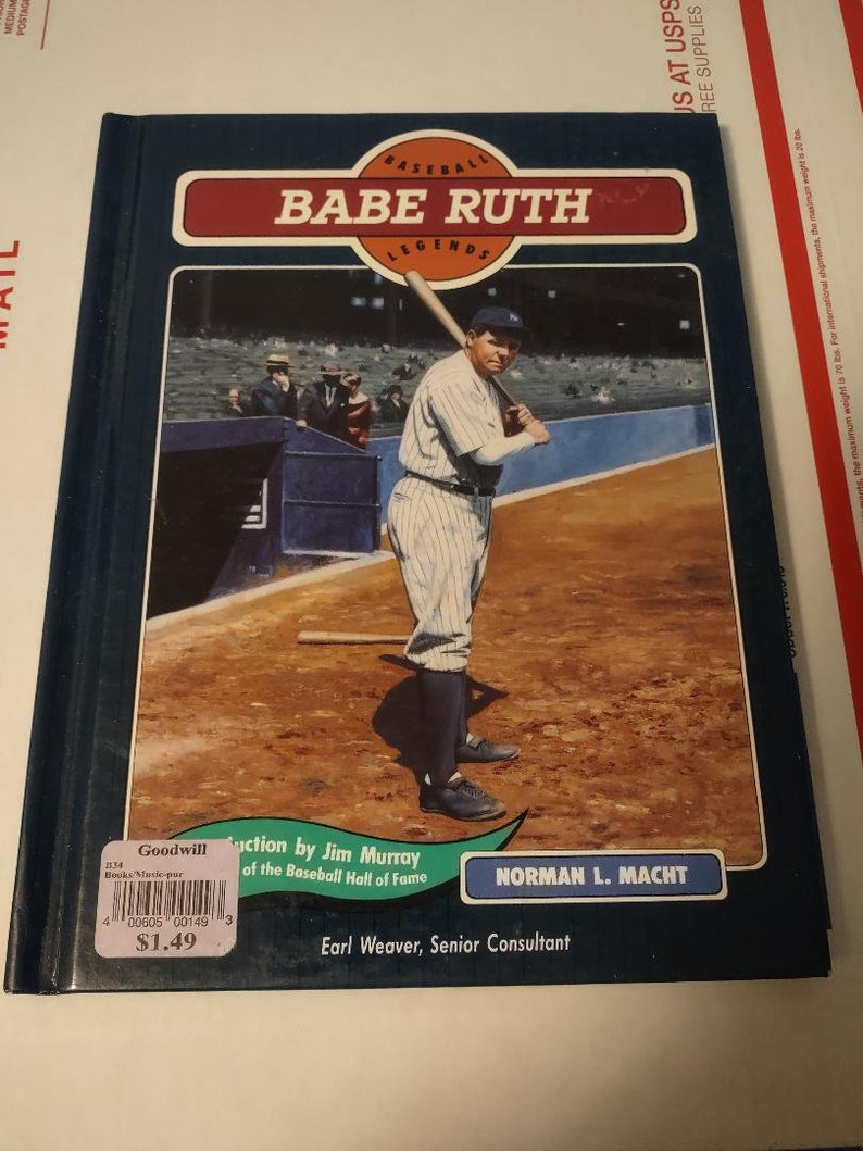 Babe Ruth; Baseball Legends - Library Binding, Norman L Macht ...