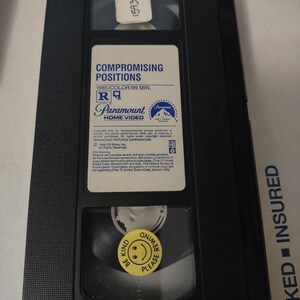 Compromising Positions VHS 1985 First Release, Comedy With Susan ...
