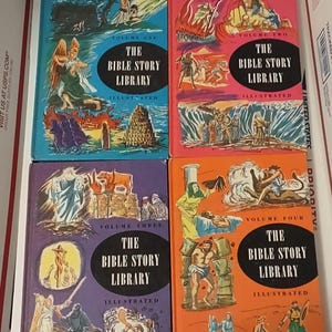 The Bible Story Library Illustrated Complete Series 1963 Volumes 1 to 8 ...