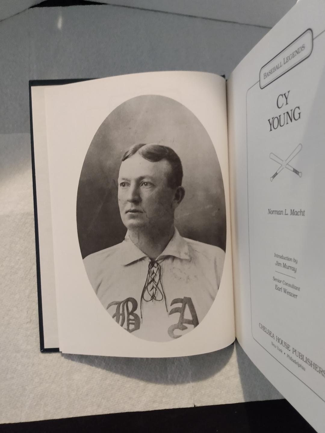 Cy Young Baseball Legends Book by Norman L Macht (1992) - Etsy