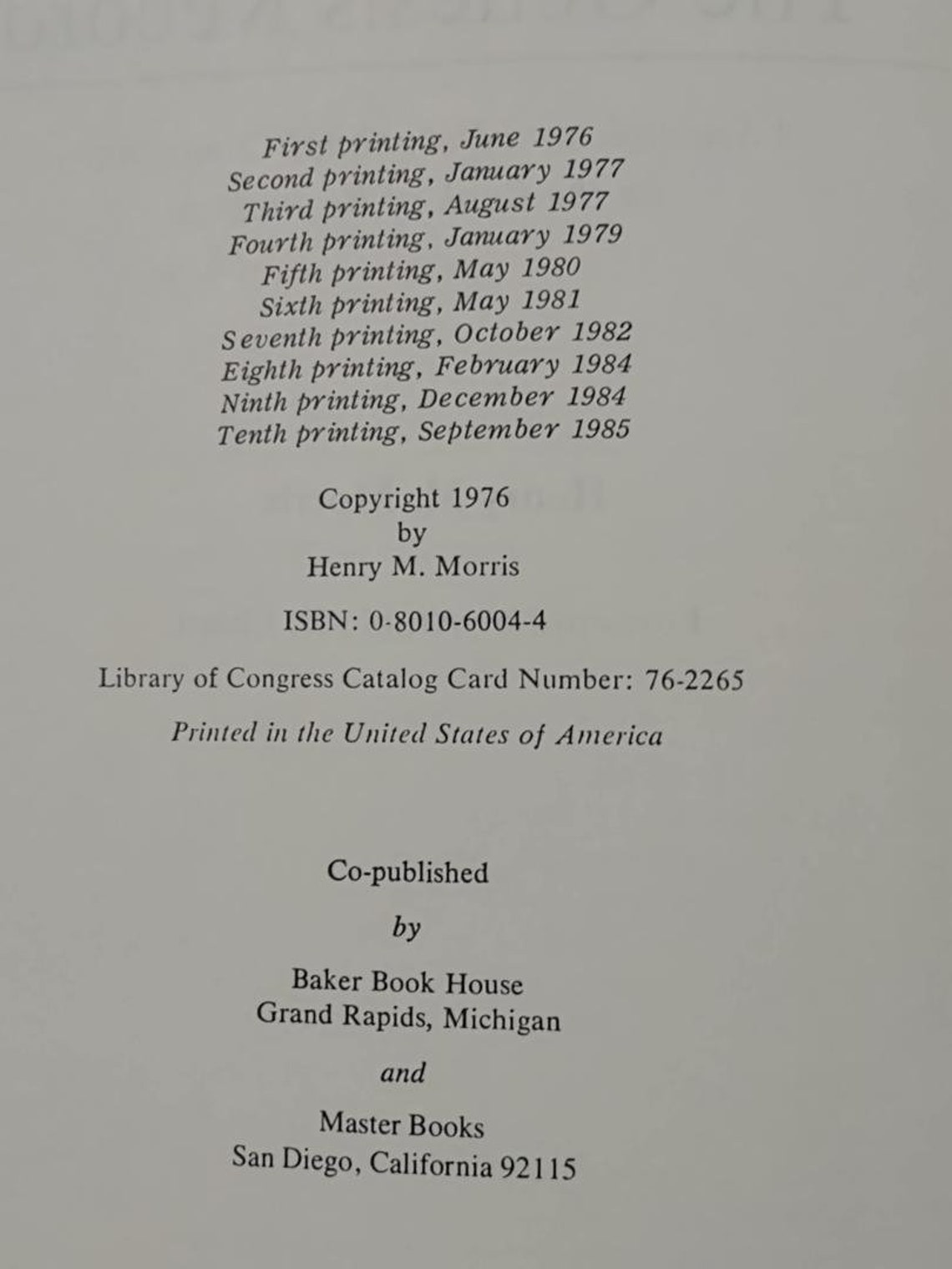 The Genesis Record: A Scientific and Devotional Commentary on the Book ...