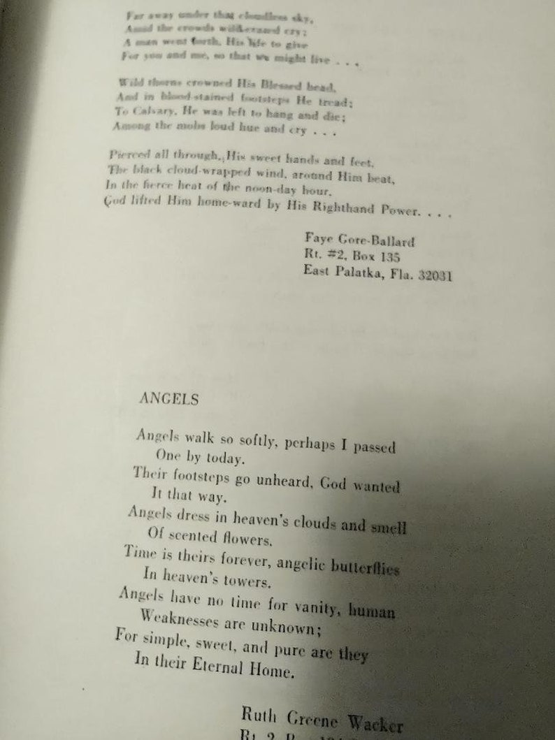 A Collection of Religious Poems Published by National Society - Etsy