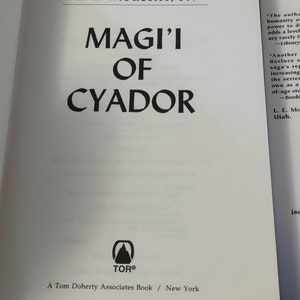 Magi'i of Cyador: Saga of Recluce, 2000 1st Printing Hardcover - Etsy