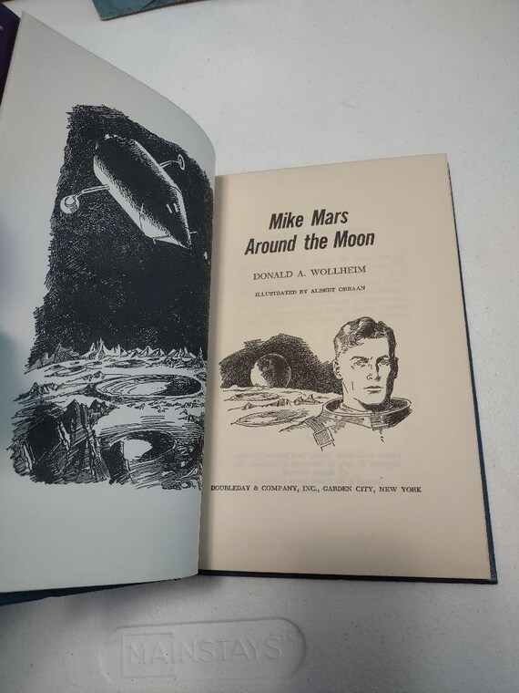 First Edition 1964 Mike Mars Around the Moon by Donald A. | Etsy