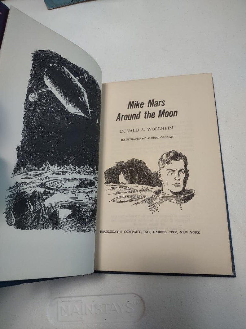 First Edition 1964 Mike Mars Around the Moon by Donald A. | Etsy