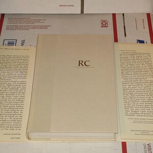 Signed by Rosalyn Carter First Lady From Plains by Rosalynn Carter 1984 ...