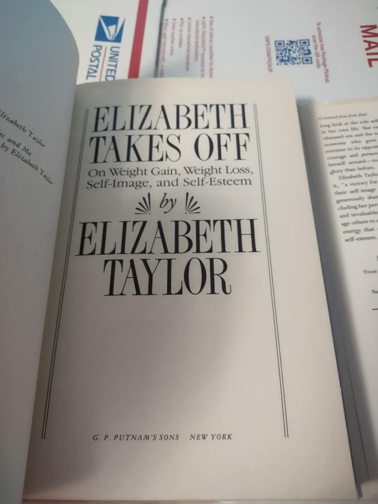 Elizabeth Takes off by Elizabeth Taylor 1st Edition 1st - Etsy