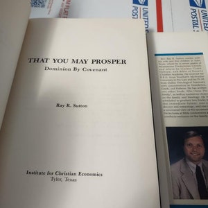 Signed That You May Prosper : Dominion by Covenant by Ray R. Sutton ...